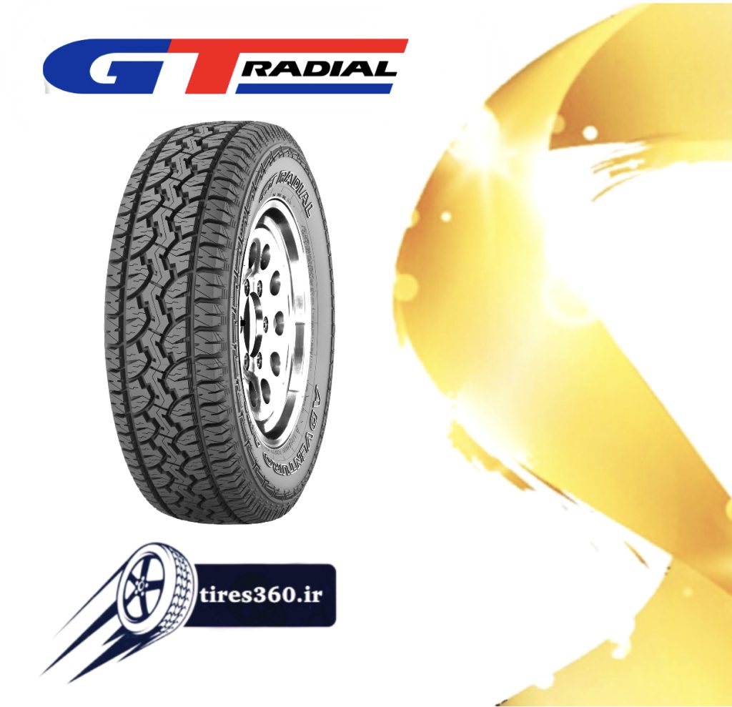 لاستیک جی تی رادیال مدل ADVENTURO AT3 سایز P265/65R17 110T OWL | تایرز 360